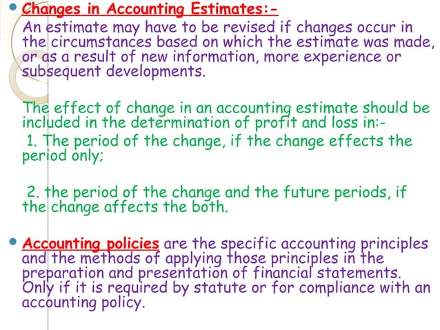 Accounting standard 05 | PPT