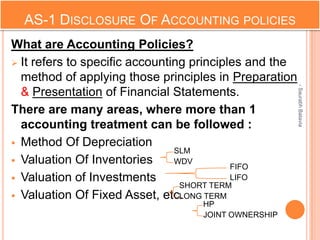Accounting standard 1 | PPTX