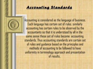Accounting standards | PPT