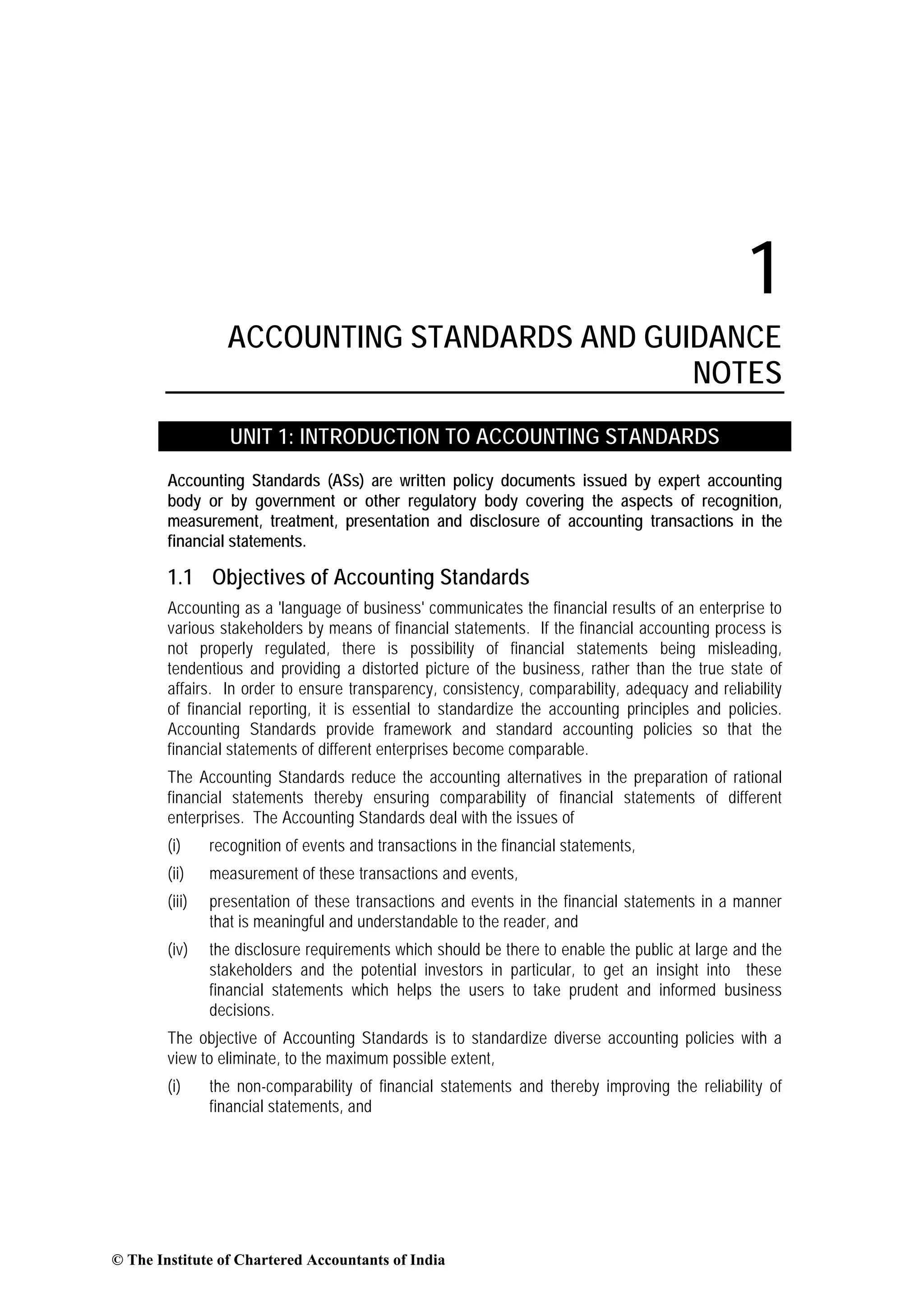 Accounting standards | PDF