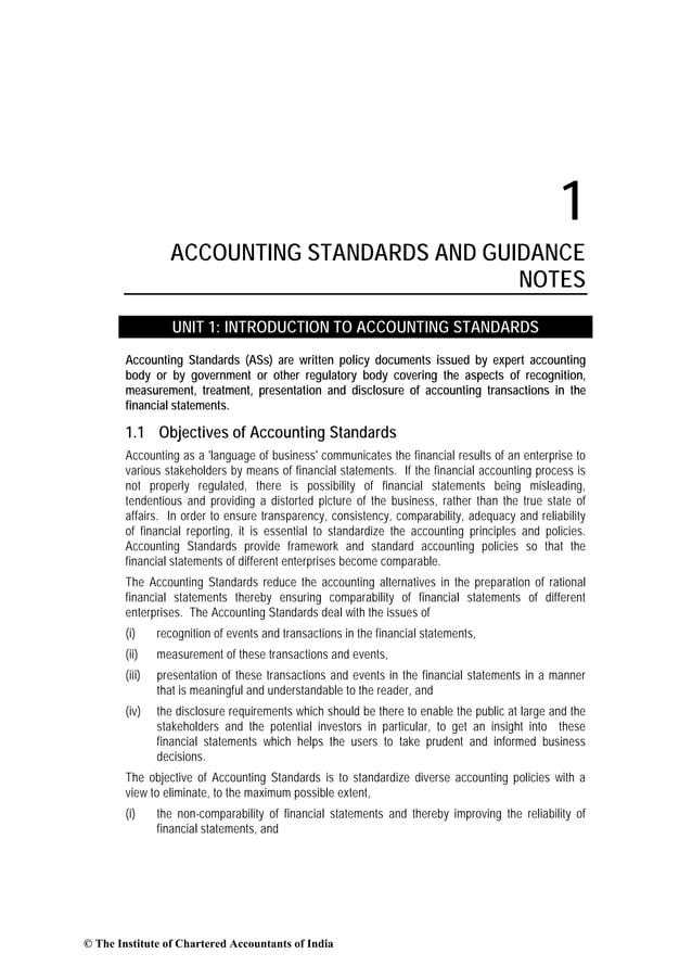 Accounting standards | PDF