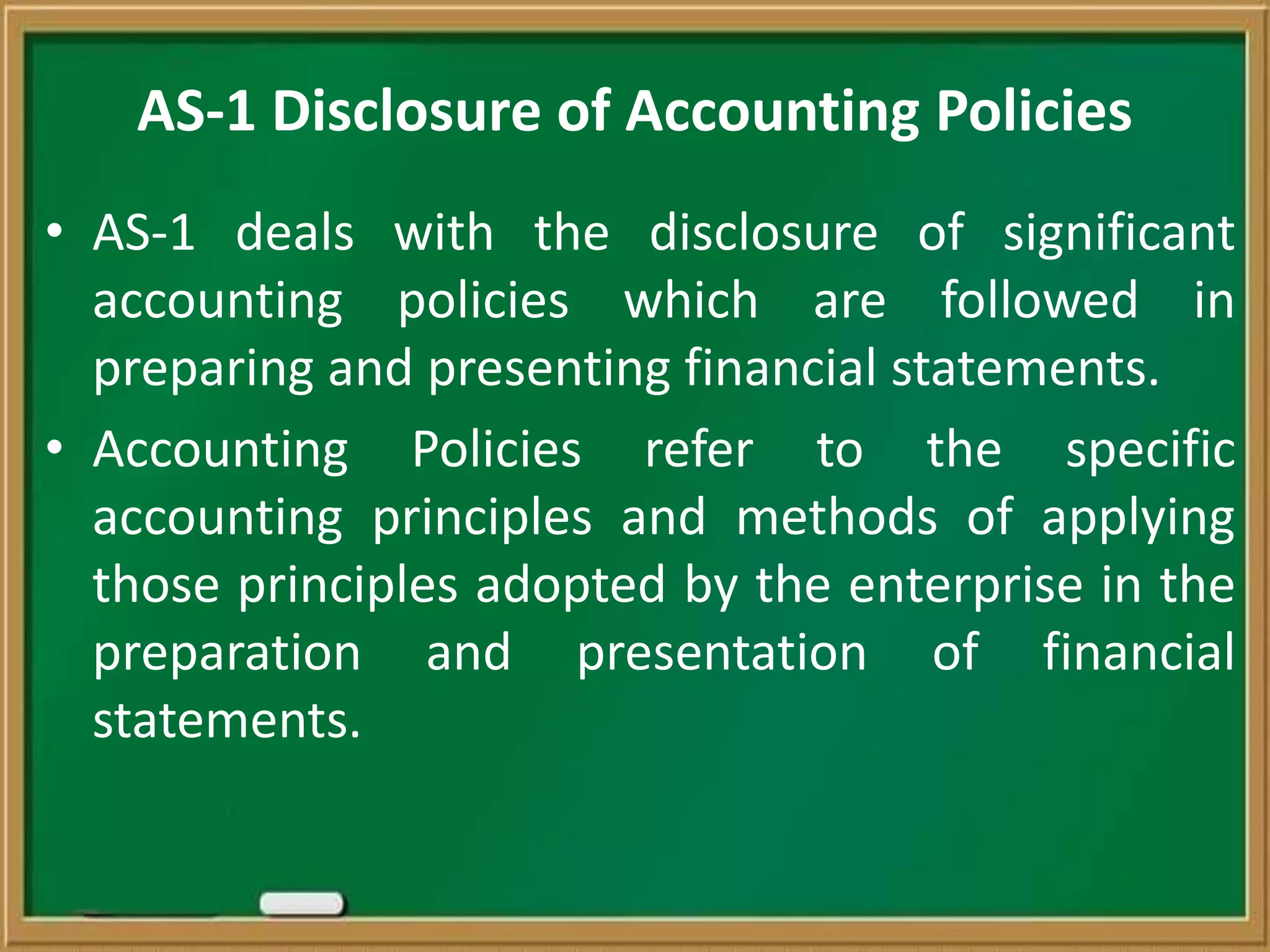 Accounting standards | PPTX