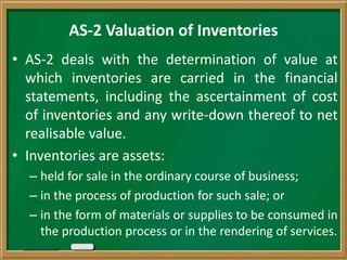 Accounting standards | PPTX