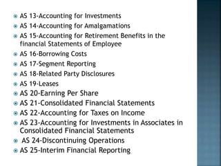 Accounting standards | PPTX
