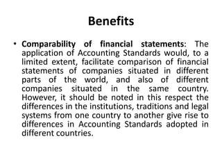Accounting Standards which helps to understand things | PPT