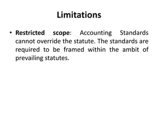 Accounting Standards which helps to understand things | PPT