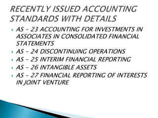 Accounting standards an overview | PPT