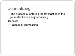 Accounting standards, mechanism and disclosure | PPTX
