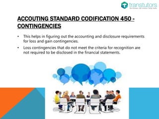 Accounting Standards Codification | Accounting | PPTX