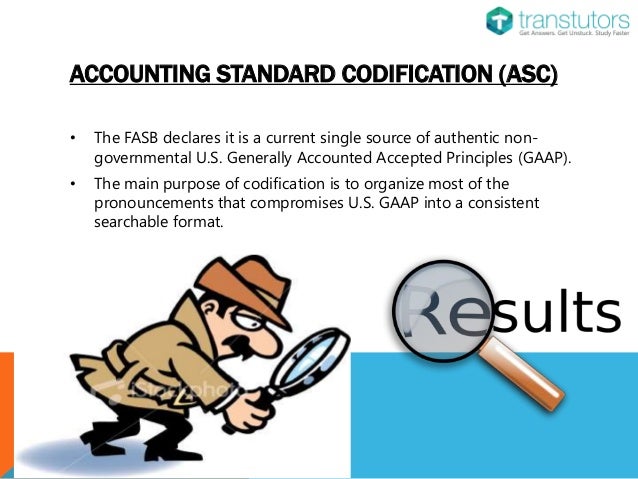 Accounting Standards Codification | Accounting