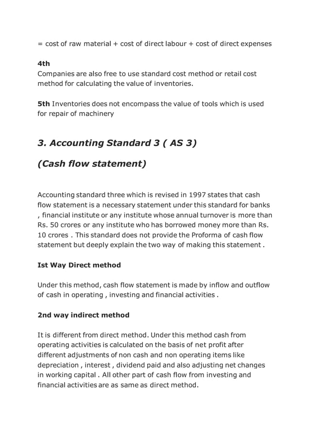 Accounting standards in india | PDF