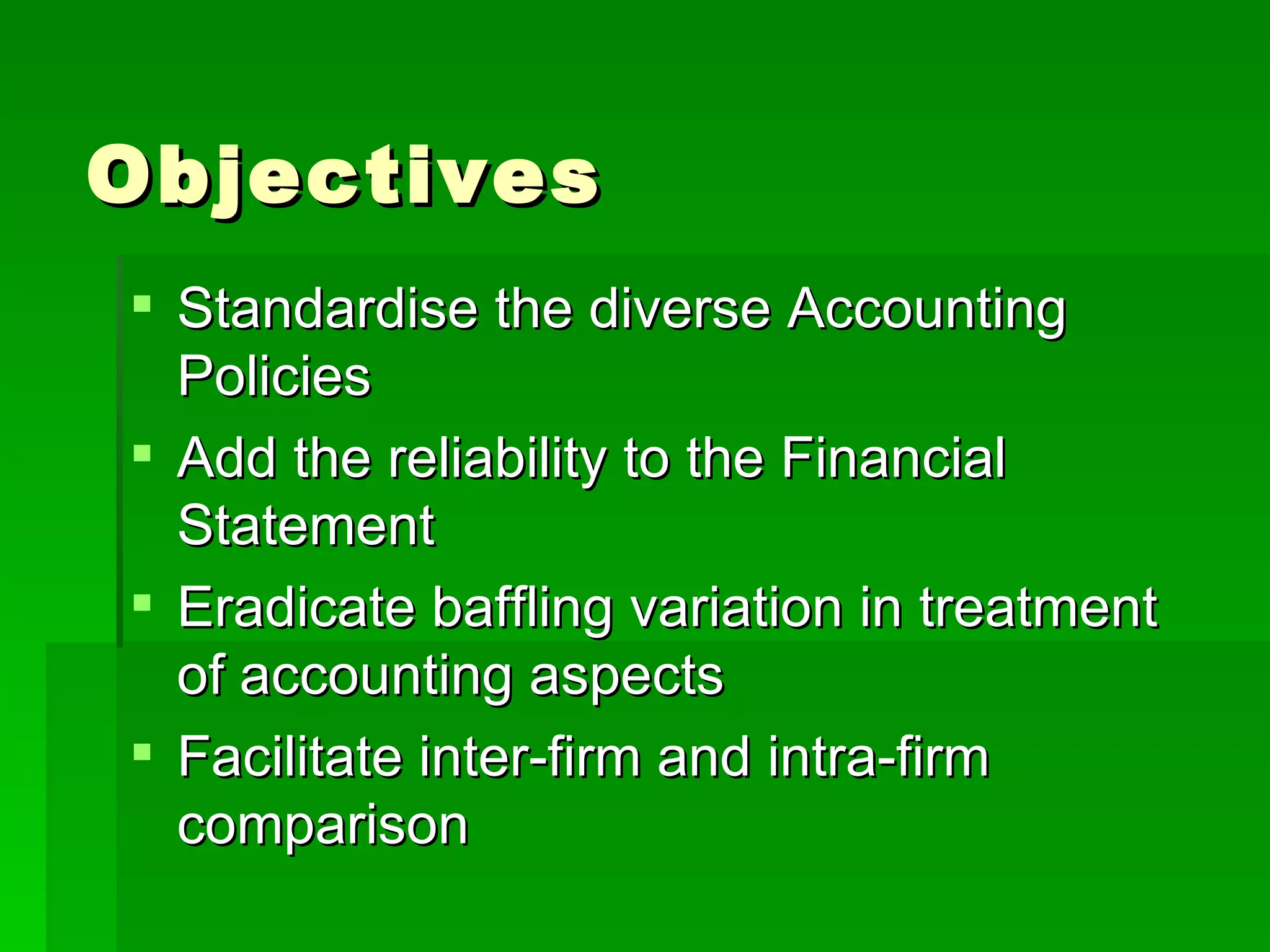 Accounting standards ppt | PPT