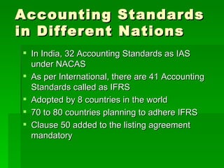 Accounting standards ppt | PPT
