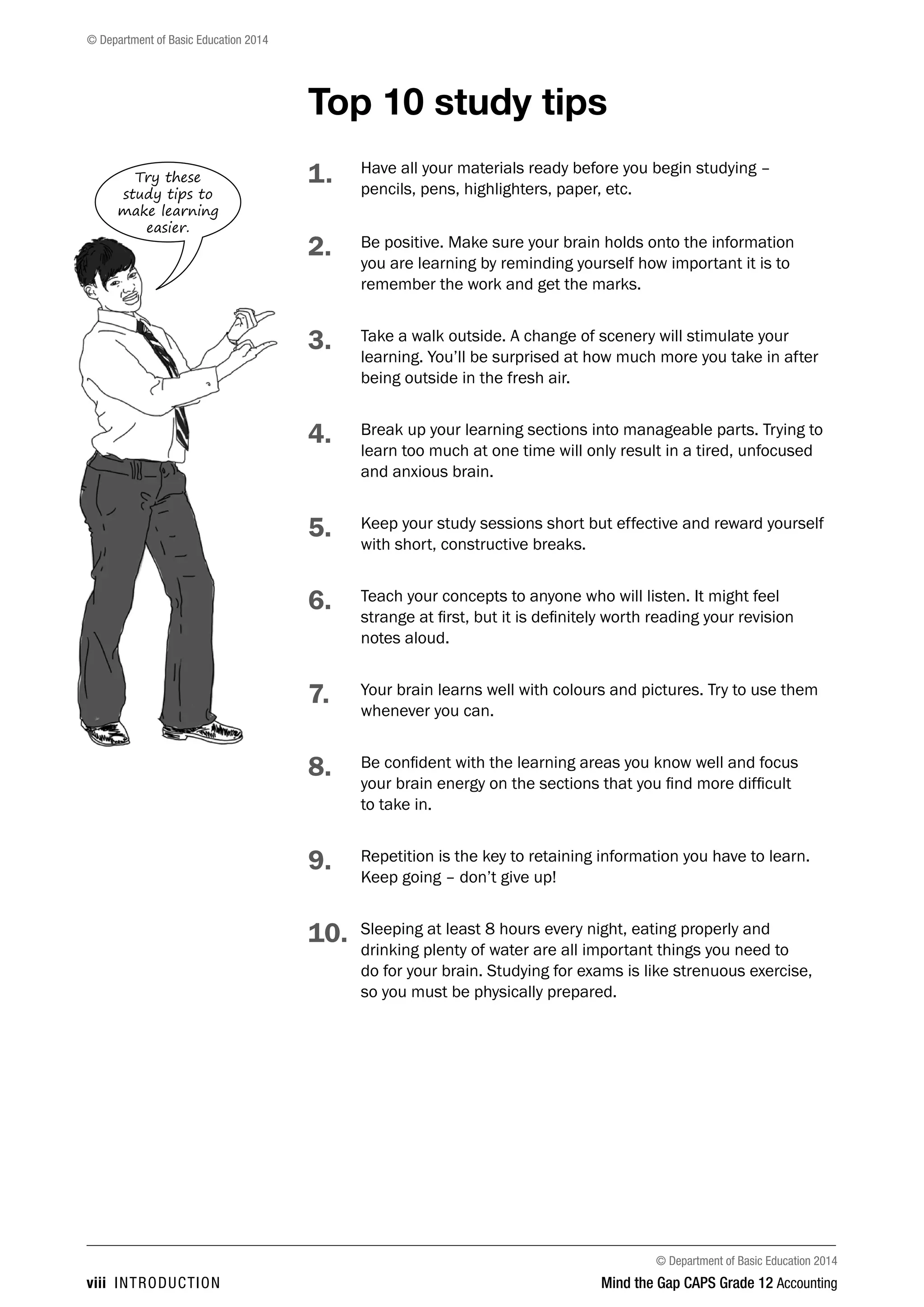 Accounting study guide grade 12 | PDF