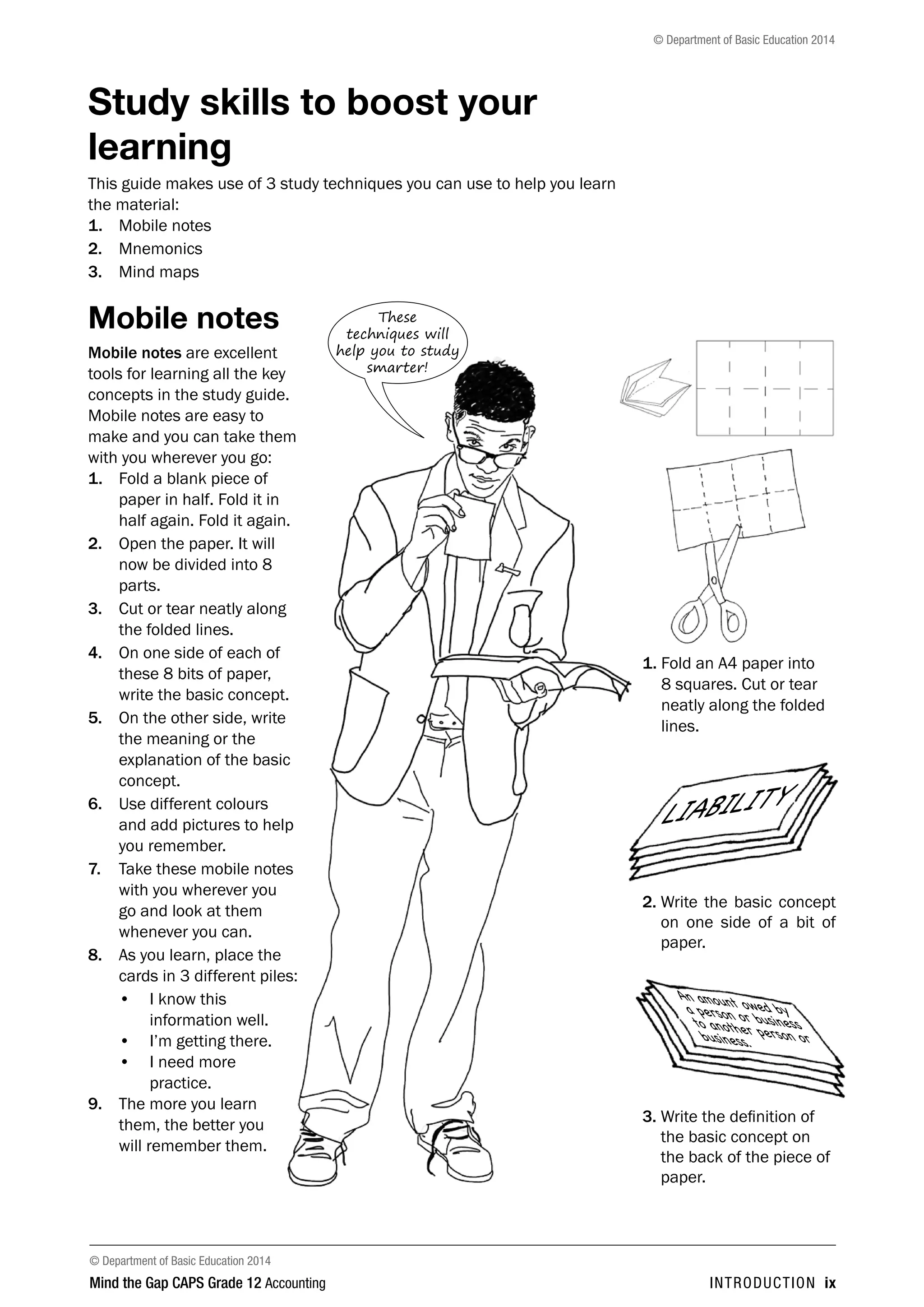 Accounting study guide grade 12 | PDF