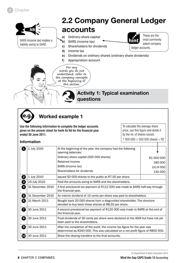 Accounting study guide grade 12 | PDF | Business Accounting & Finance ...