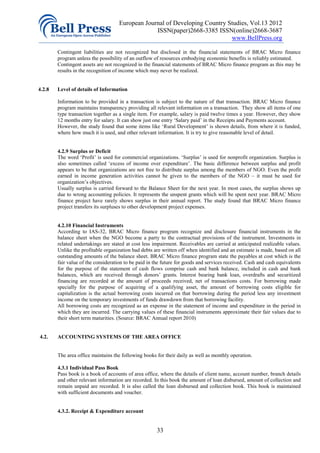 Accounting system and financial reporting of ng os | PDF
