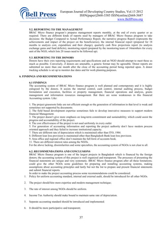 Accounting system and financial reporting of ng os | PDF