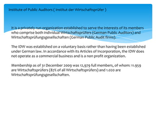 Accounting system in germany | PPTX