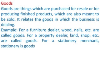 Accounting terminology | PPT