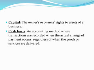Accounting terms | PPTX