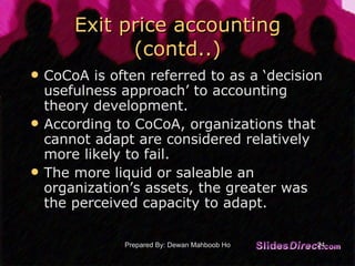 Accounting theory 8 | PPT