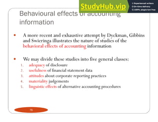 Accounting Theory Approach | PDF