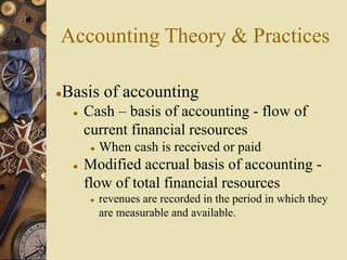 Accounting Concepts, Theory - Introduction | PDF
