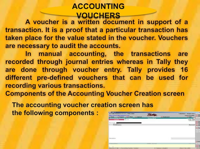 Accounting Vouchers - R.D.Sivakumar | PPT