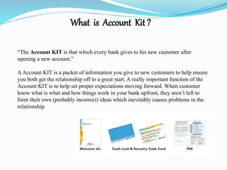 Account Kit and Internet Banking | PPTX