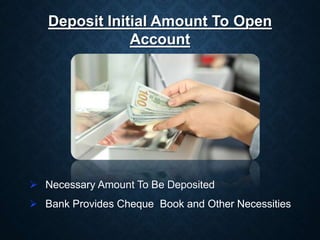 How To Open A Bank Account | PPTX