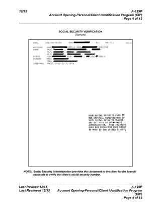 Account Opening-Personal or Client Identification Program BOM ...