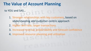 Key Account Engagement Planning - BASE Plan | PPTX