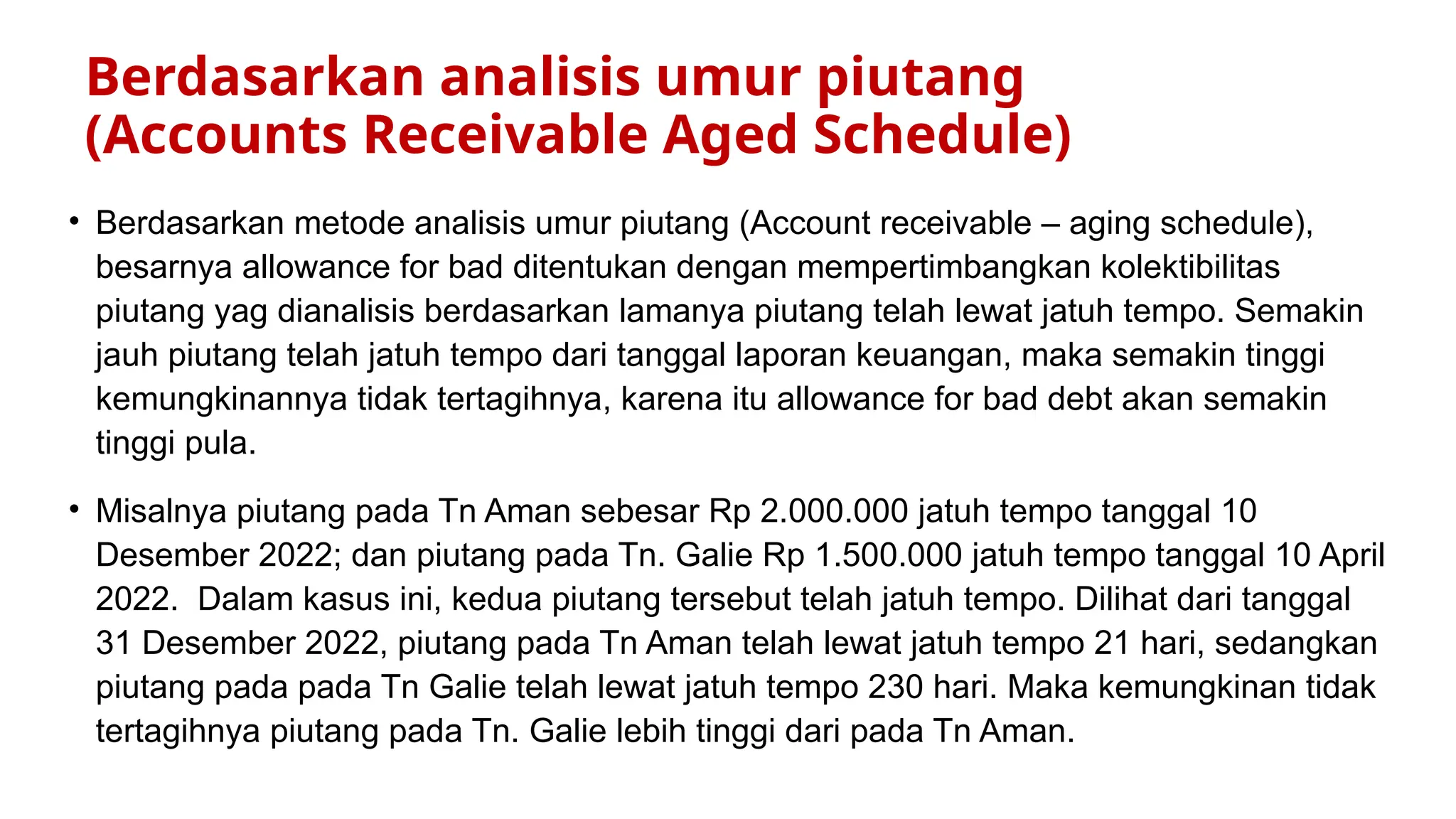 Account Receivable [Intermediate Financial Accounting 1] | PPTX