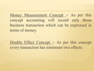 Accounts Basics | PPTX