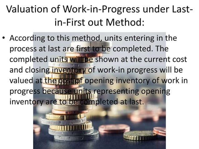 process costing valuation of work in progress cost accounting | PPT