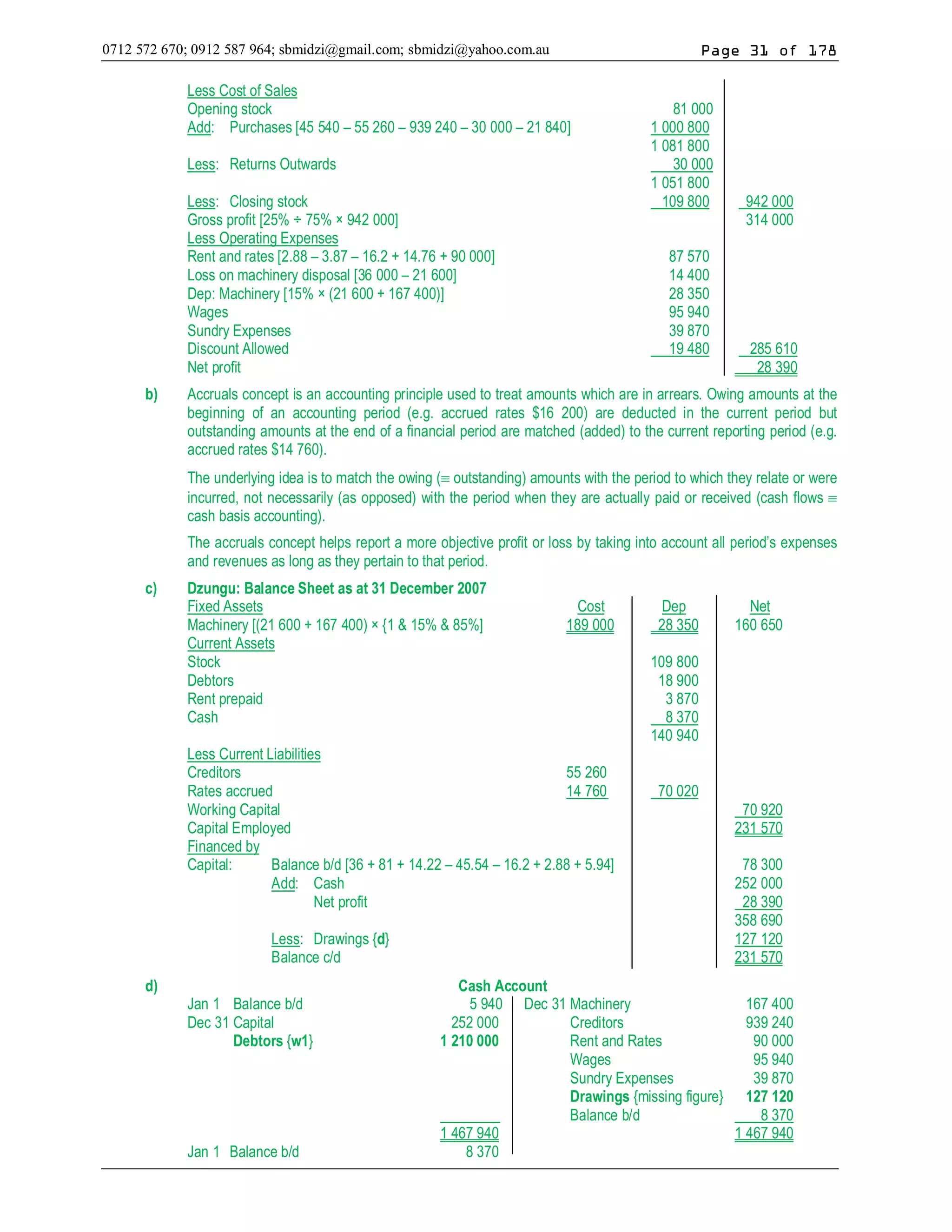 Advanced Level Accounting Soultions 1998 - 2009 Answers | PDF
