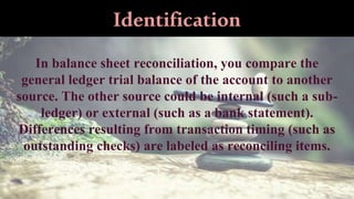Balance Sheet Reconciliation | PPTX