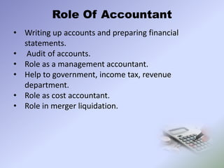 Accounts and its functions | PPTX