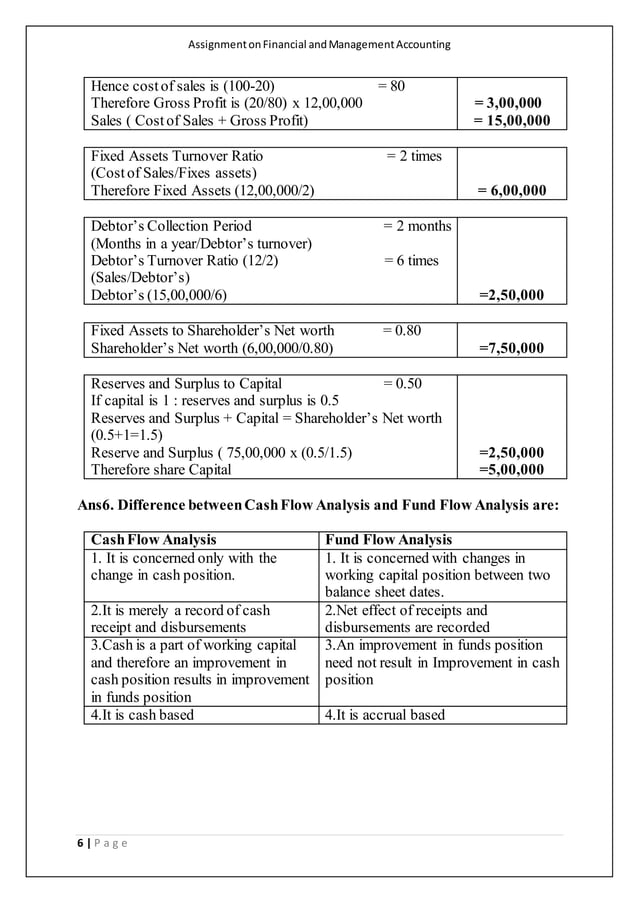 Accounts assignment | PDF