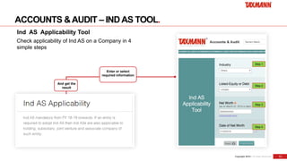 Taxmann's Accounts & Audit - All About AS, Ind AS, ICDS, CARO | PPT