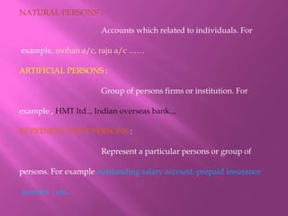 Accounts basics | PPTX