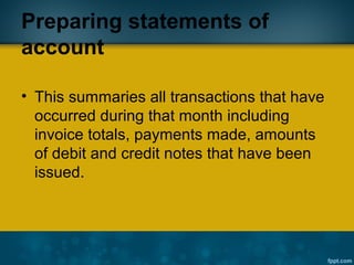 Accounts and Financial services | PPT