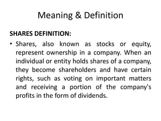 Accounts for Companies - UNIT 1 CORPORATE ACCOUNTING | PPTX