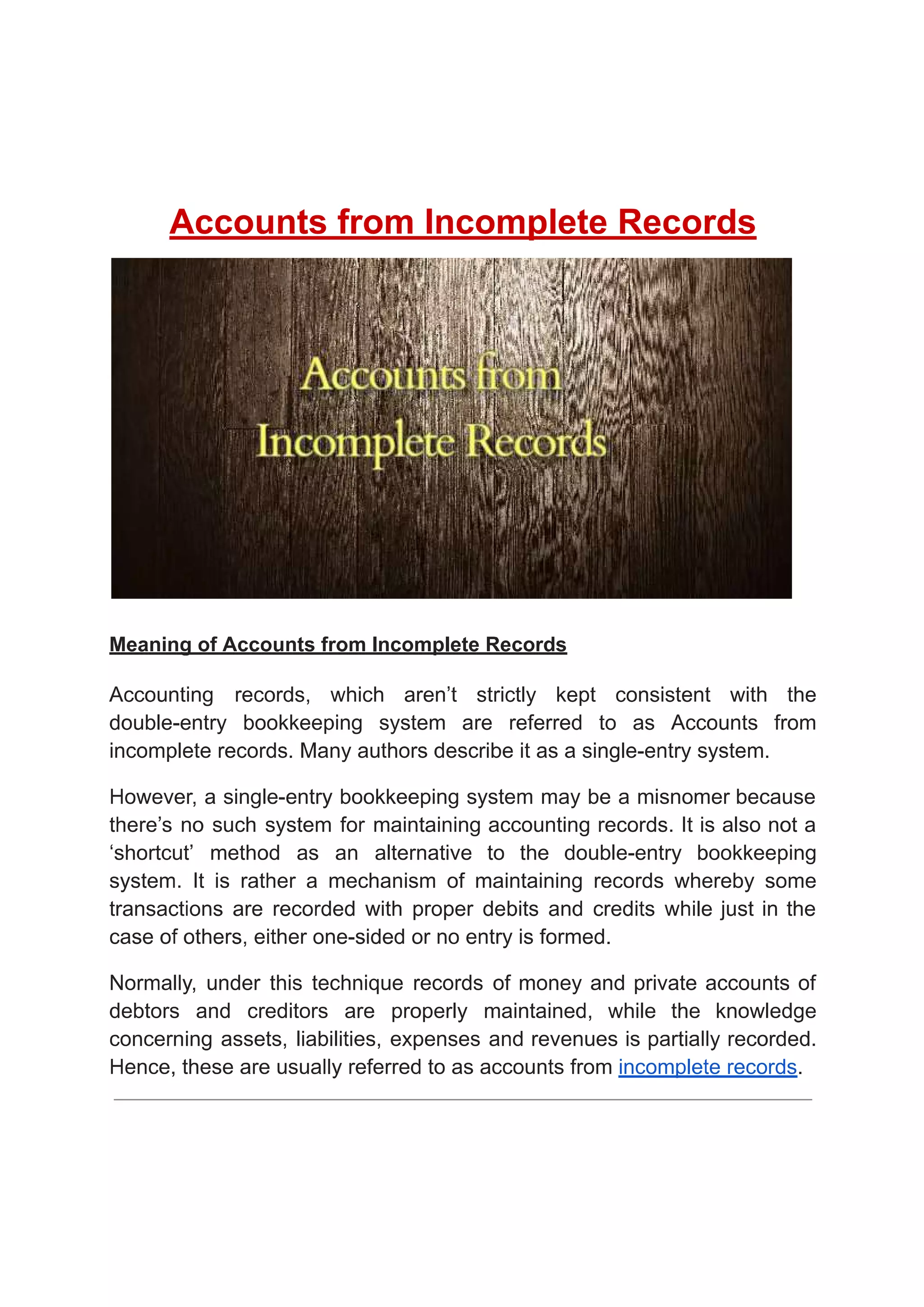 Accounts from Incomplete Records.pdf