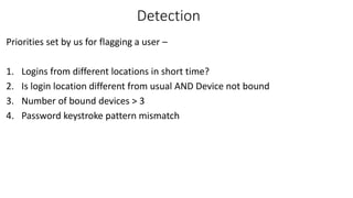 Account sharing detection | PPT