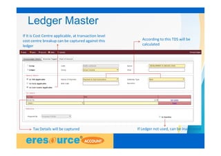 Accounts module eresource 3 gl erp(erp for transportation) | PPT