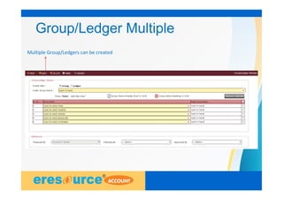 Accounts module eresource 3 gl erp(erp for transportation) | PPT