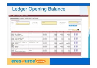 Accounts module eresource 3 gl erp(erp for transportation) | PPT