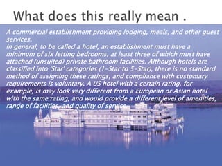 Accounts of hotel industeries | PPTX